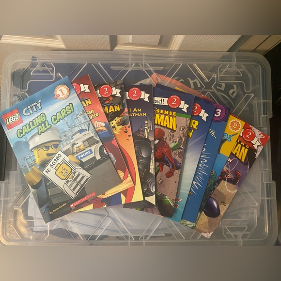 Toys | Learn To Read Nine Books Childrens Comic Book Collection I Can ...